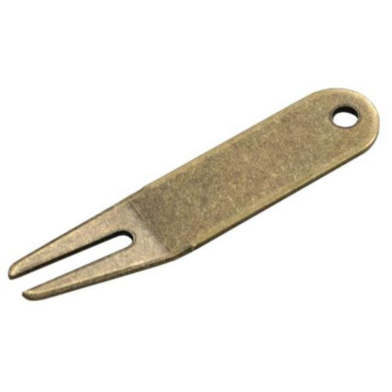 Divot Repair Tool, Bent Tab - Antique Brass - Walmart.com