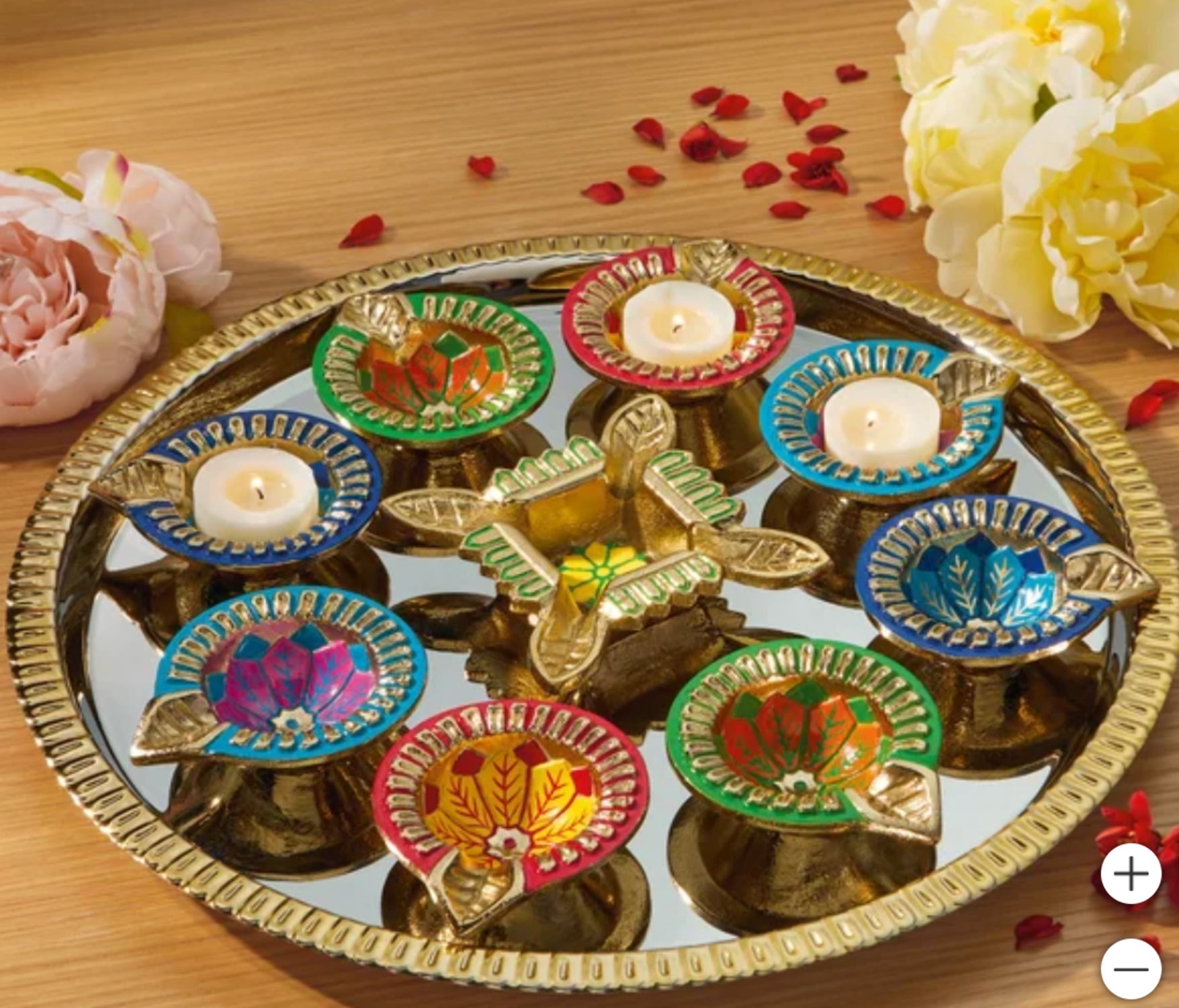 Diwali Diya 10 Piece Set - Walmart.com