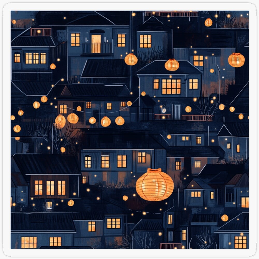 Diwali Enchanted Homes Sticker Kir-265 - Walmart.com