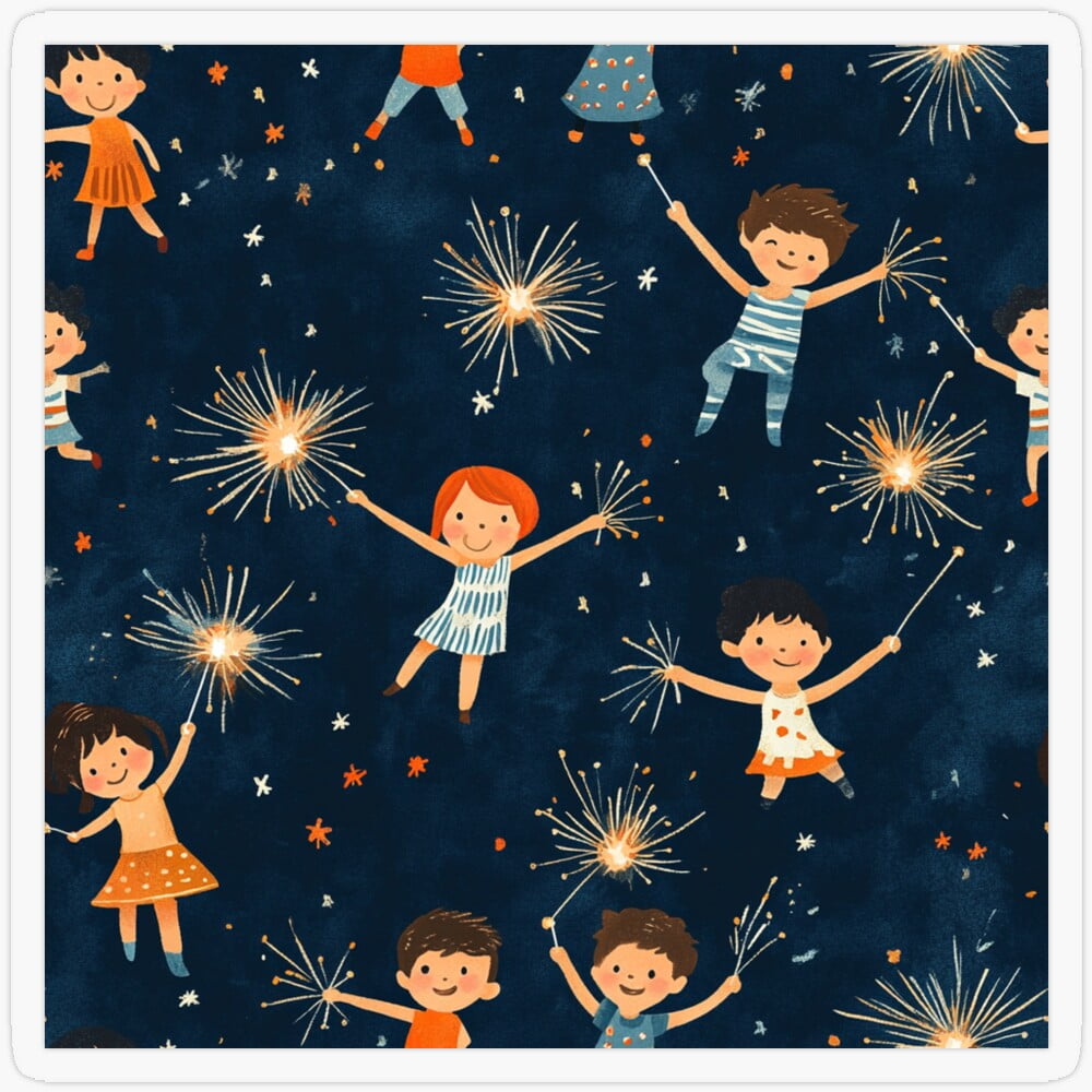 Diwali Festival: Childlike Happiness Sticker Kir-238 - Walmart.com