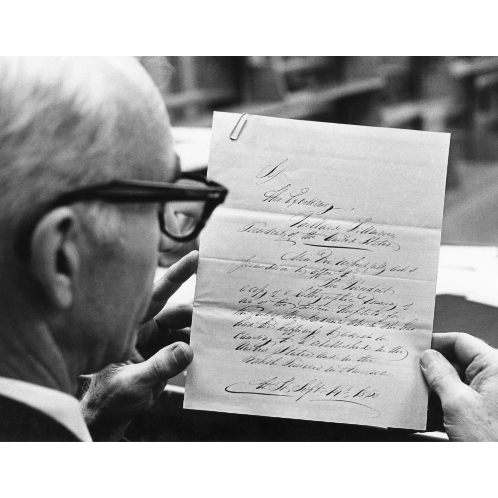 Dix Letter 1850. Na Letter From Dorothea Dix To President Millard ...