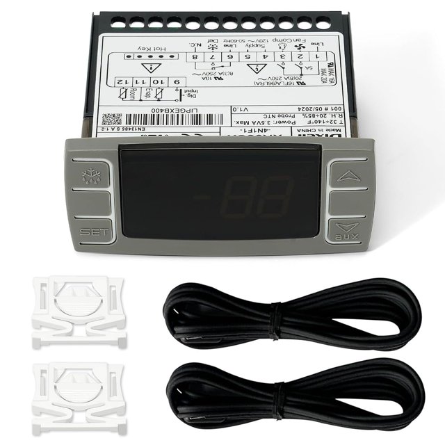 for Dixell Temperature Controllers, XR06CX-4N1F1 Digital Thermostat ...
