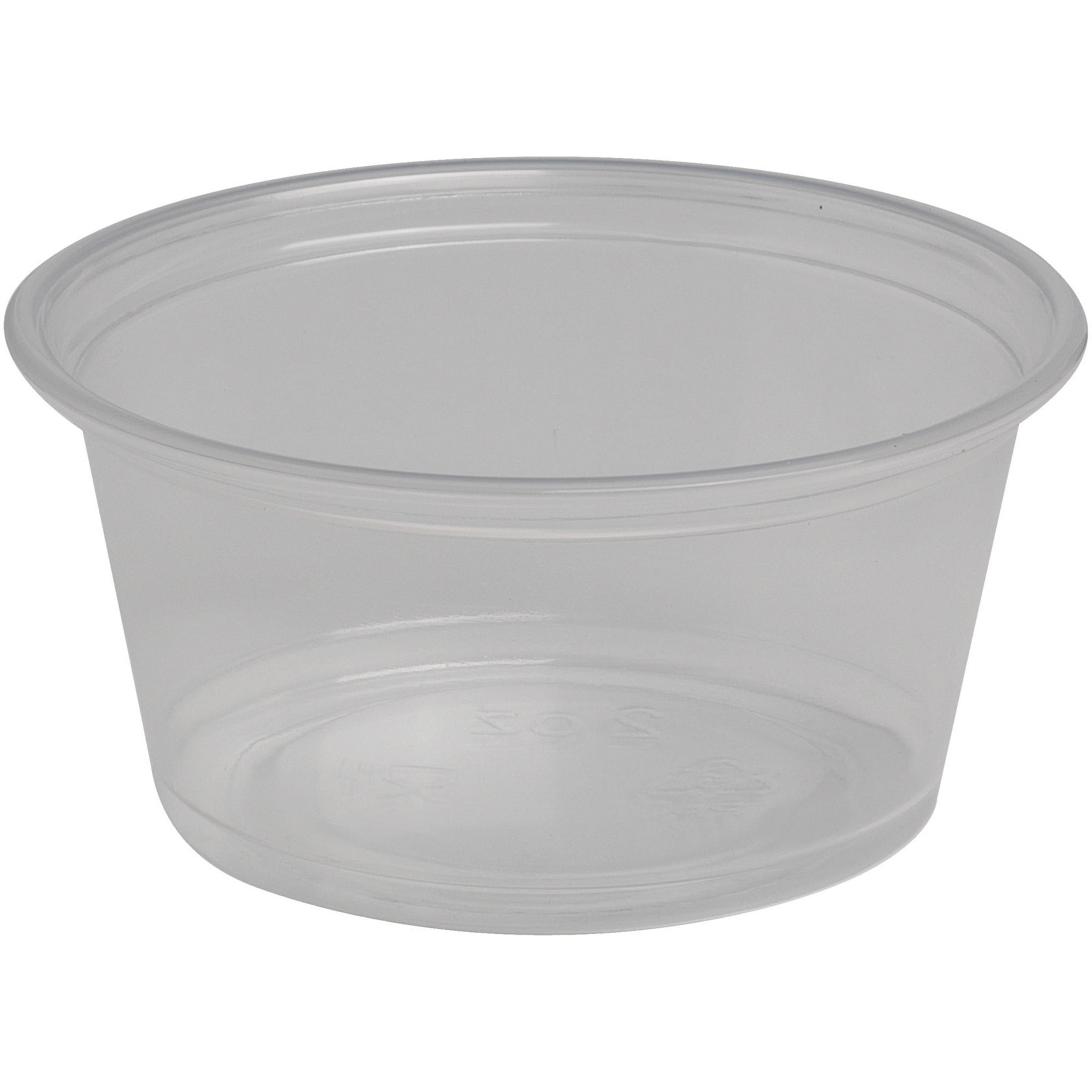 Dixie Portion Cup,2 oz.,Plastic,Clear,PK2400 HAWA PP20CLEAR - Walmart.com