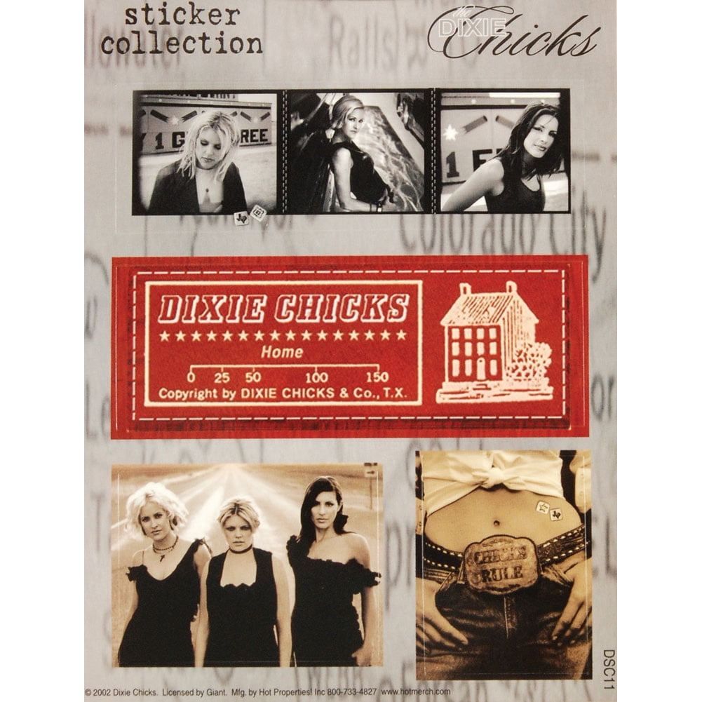 Dixie Chicks - Sticker Set - Walmart.com