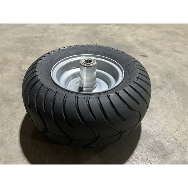 Dixie Chopper OEM Complete Front Wheel With 13x6.5-6 Motorcycle Tire ...