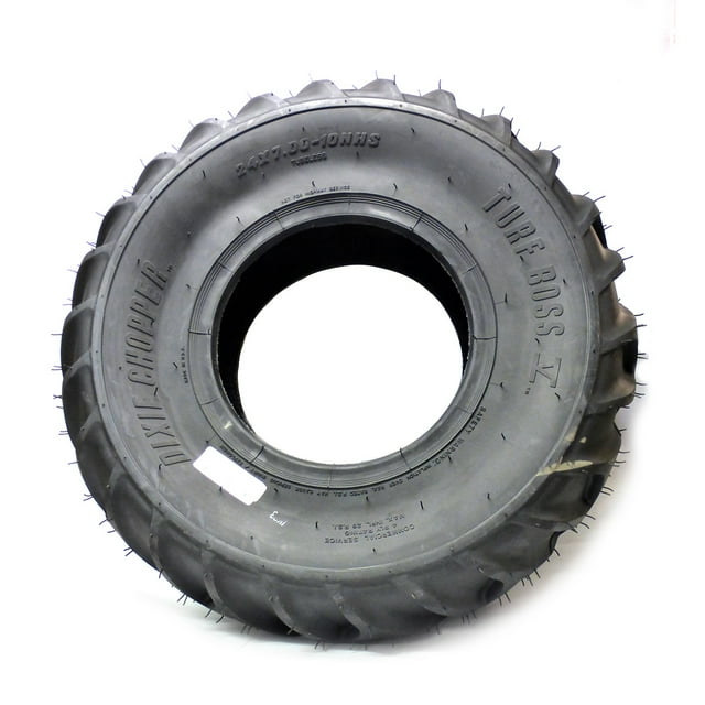 Dixie Chopper Turf Boss V Tire (24x7x10) for Lawn Mowers / 400203DC ...