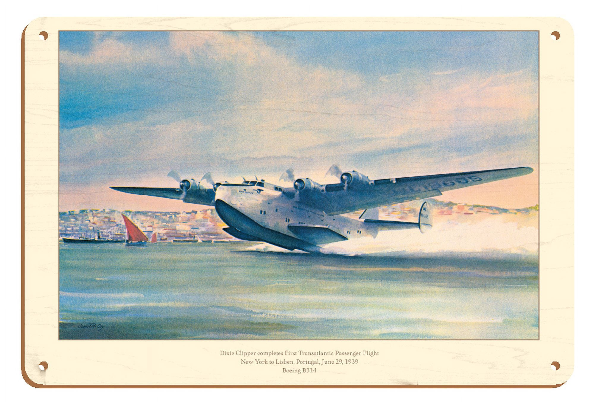 Dixie Clipper - First Transatlantic Passenger Flight - Pan American ...