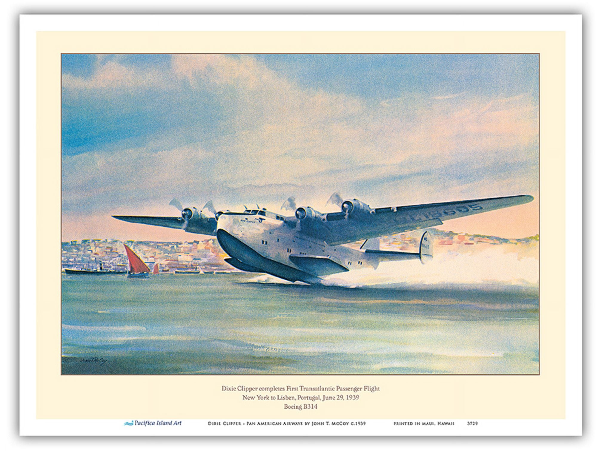 Dixie Clipper - First Transatlantic Passenger Flight - Pan American ...