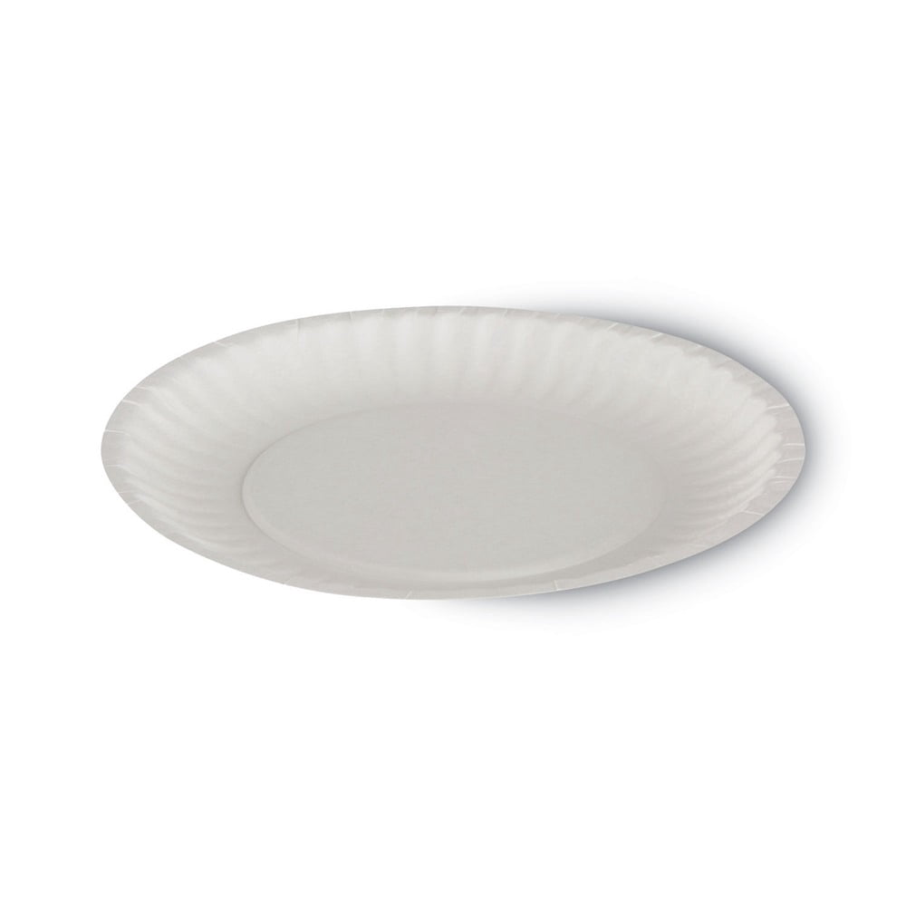 Dixie Disposable Paper Plates, 702622WNP6, White, 6", 1,000 Count (500 ...