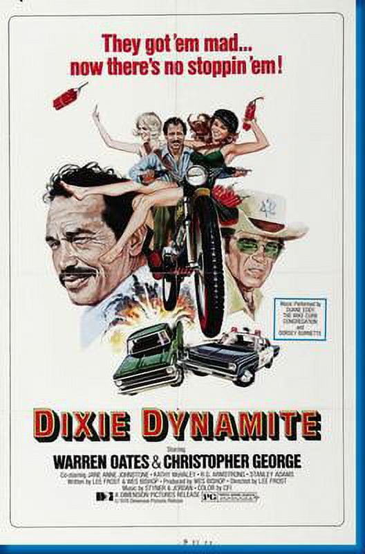Dixie Dynamite Movie Poster Reprint 27inx40in for any room 27x40 Square ...