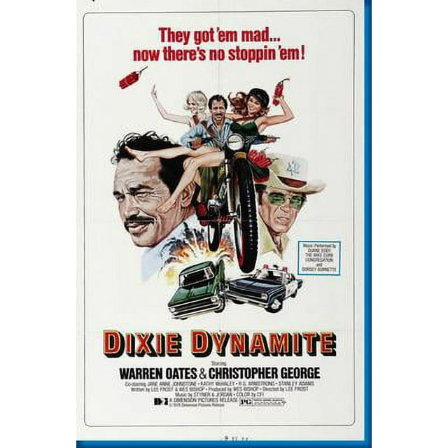 Dixie Dynamite Movie Poster Reprint 27inx40in for any room 27x40 Square ...