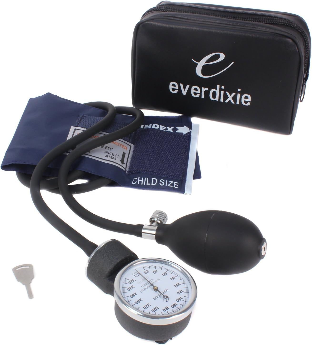 Dixie EMS Aneroid Sphygmomanometer Blood Pressure Cuff – Pediatric Size ...