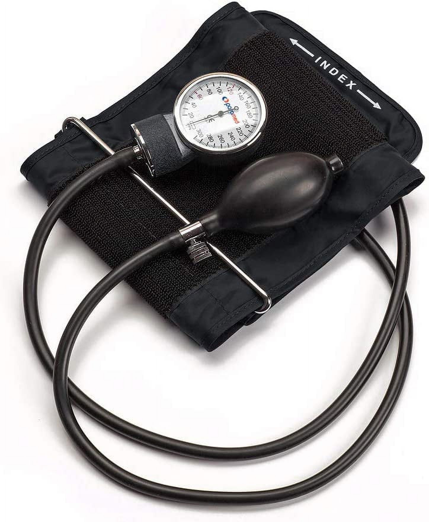 Dixie EMS Aneroid Sphygmomanometer – Manual Adult Blood Pressure D-Ring ...