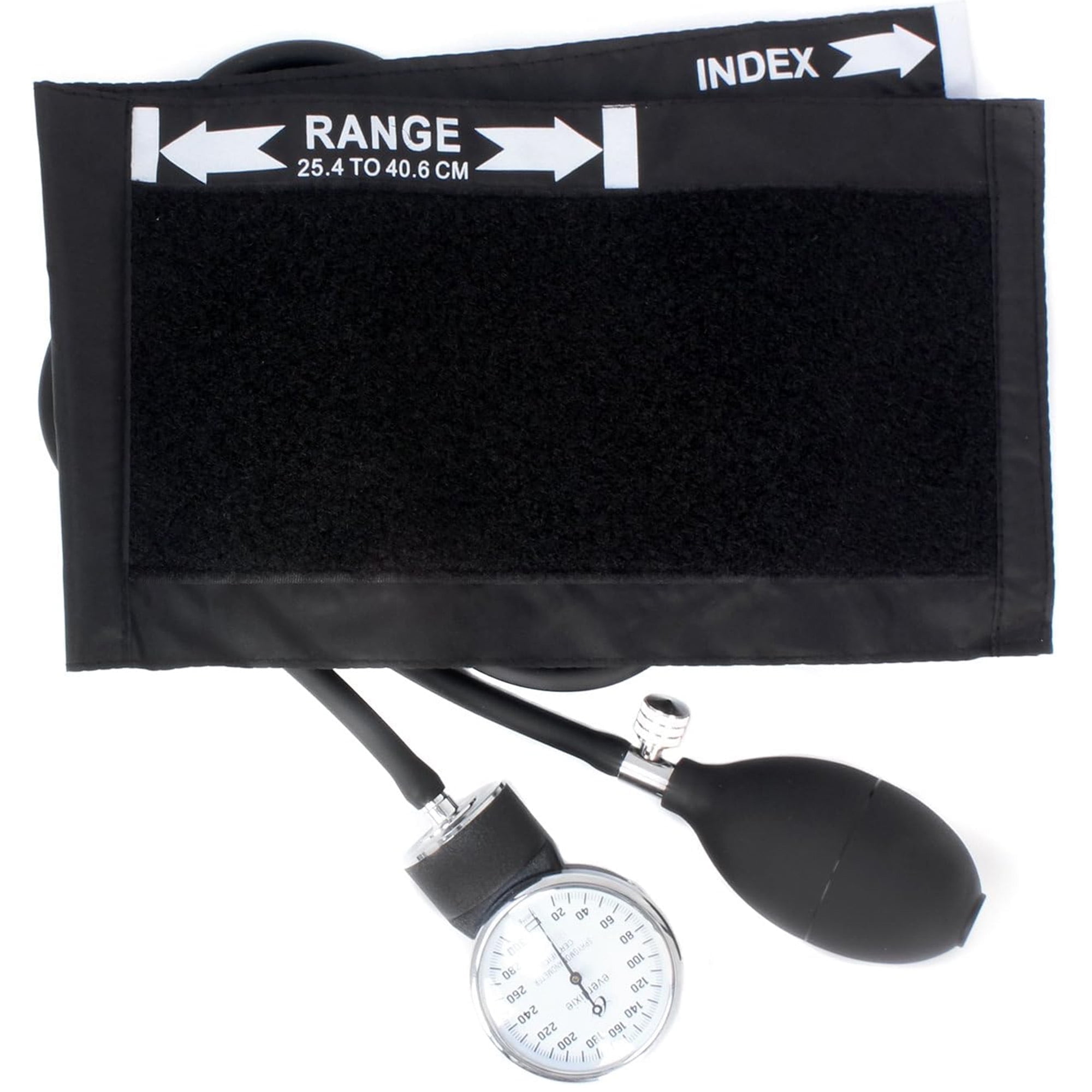 Dixie EMS Deluxe Manual BP Kit, Aneroid Sphygmomanometer Blood Pressure ...