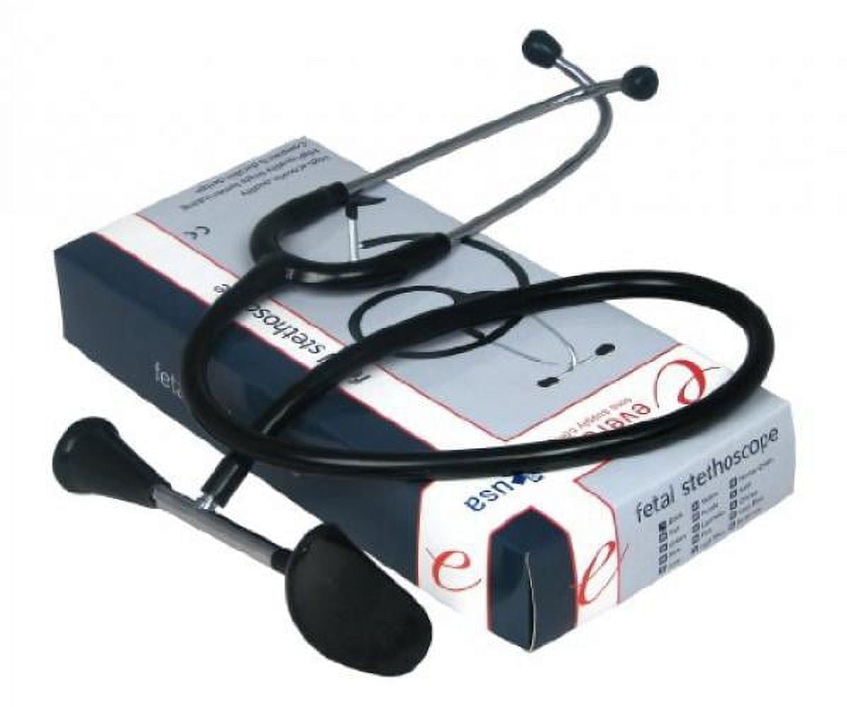 Dixie EMS Stethoscope with Pinard Horn and Soft Earbuds – 22" Latex ...
