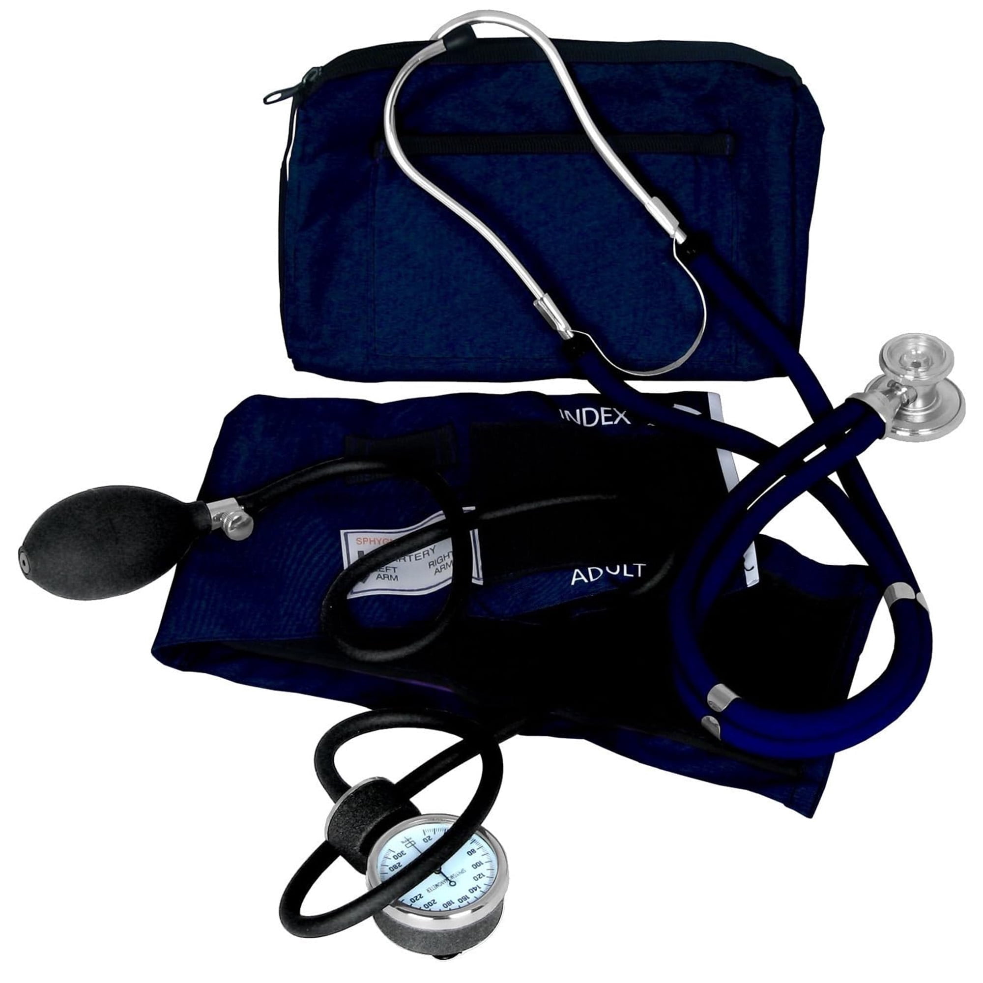 Dixie EMS Deluxe Kit - Manual Blood Pressure Cuff, Stethoscope ...