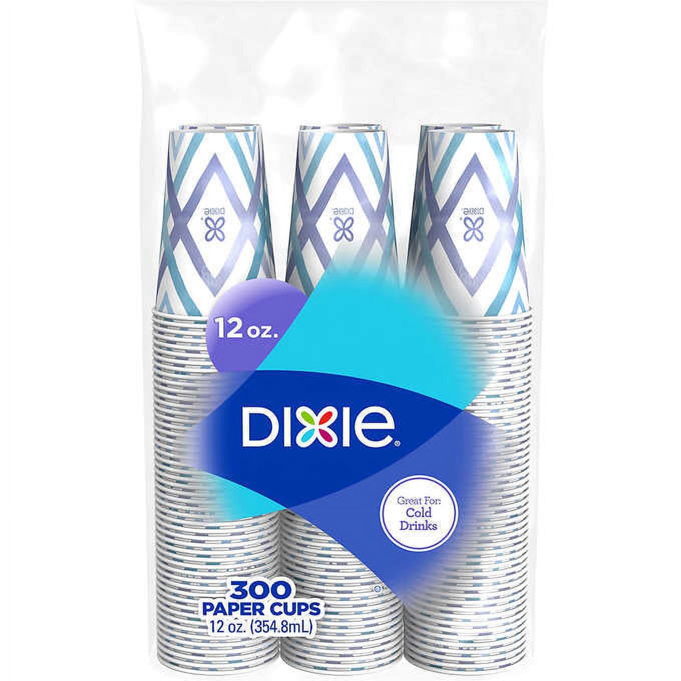 Dixie Everyday 12 oz Cold Drink Paper Cup, 300-count - Walmart.com