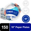 Dixie Strong Disposable Paper Plates, 8.5 inch, 50 Count, Multicolor ...