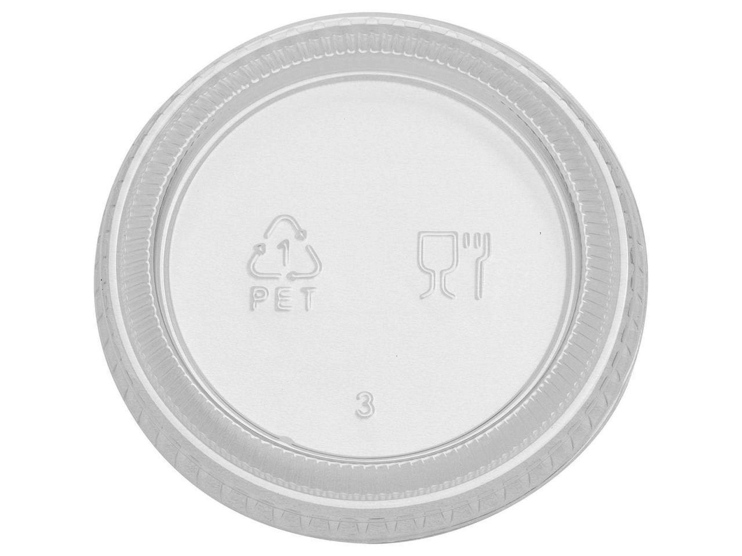 Dixie Foods Plastic Portion Cup Lid - Walmart.com