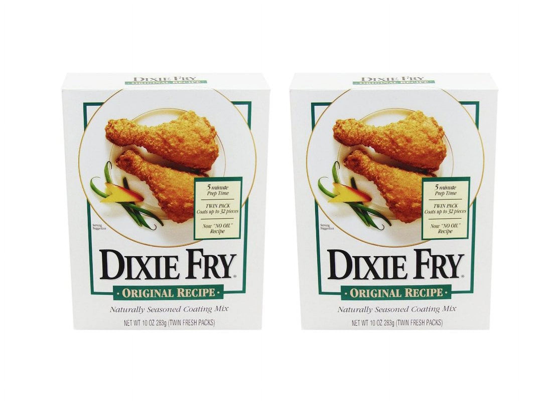 Dixie Fry Original Recipe Naturally HYZ01 Seasoned Coating Mix (Pack of ...