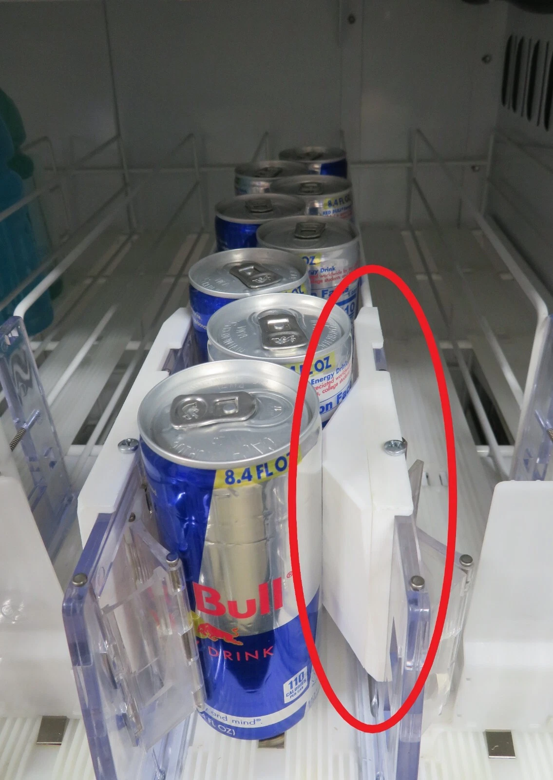 Dixie Narco 2145, 5000, & 5591 Vending Machine 8.4 Oz Red Bull And ...