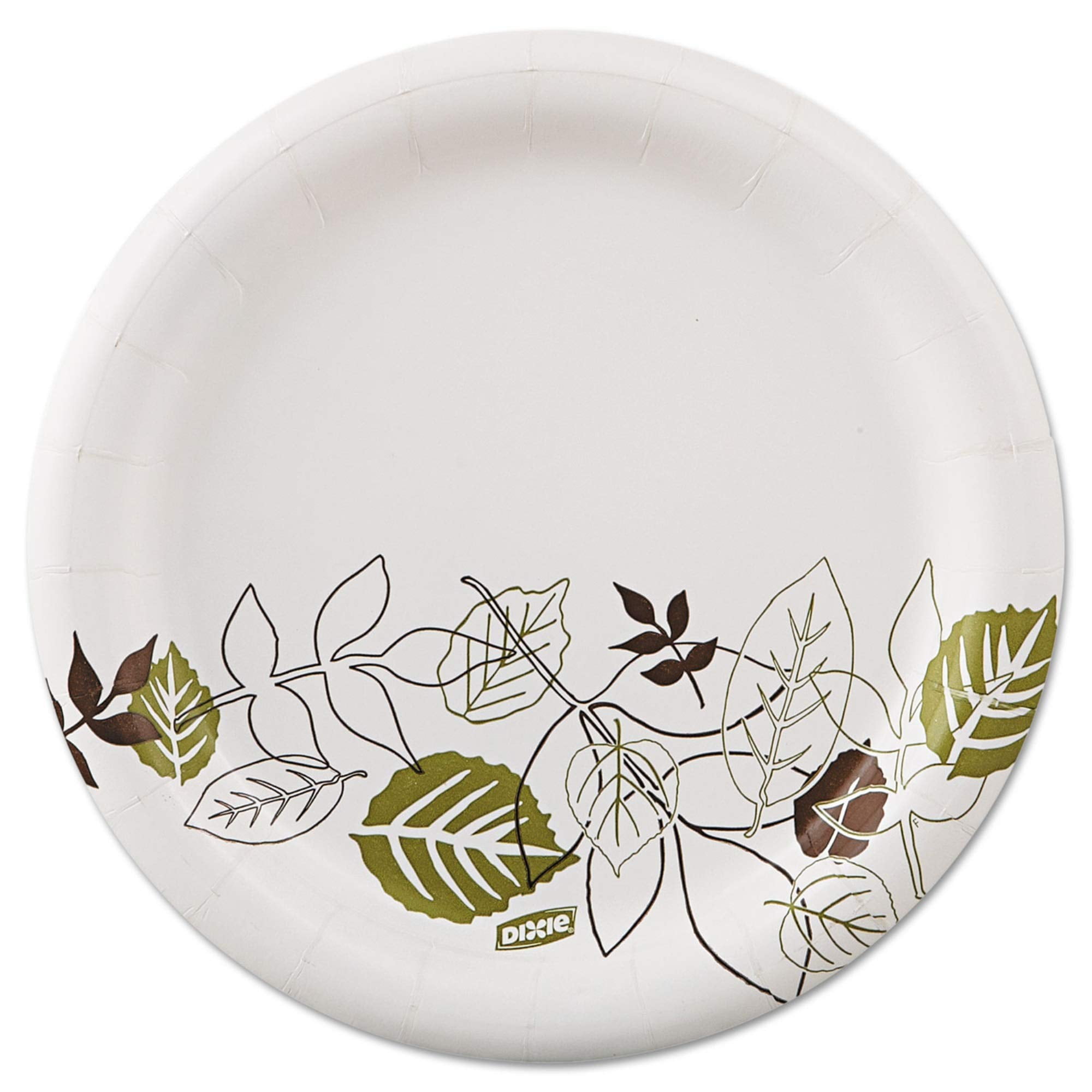 Dixie Paper Plates, 6-7/8", OIF8 Pathways Design, Pack of 125 Plates ...