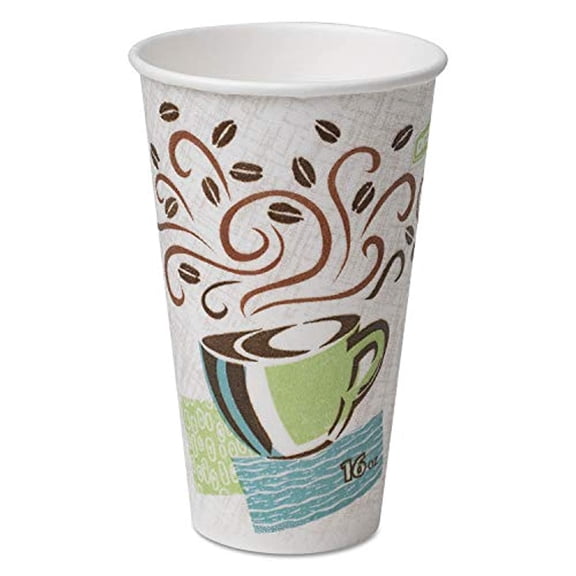 Dixie Pathways Large Size Disposable 16 oz. Paper Hot Cups, 50/Sleeve ...