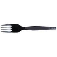 Dixie Plastic Forks, Heavyweight, Polystyrene White, 1000 ct (FH217 ...