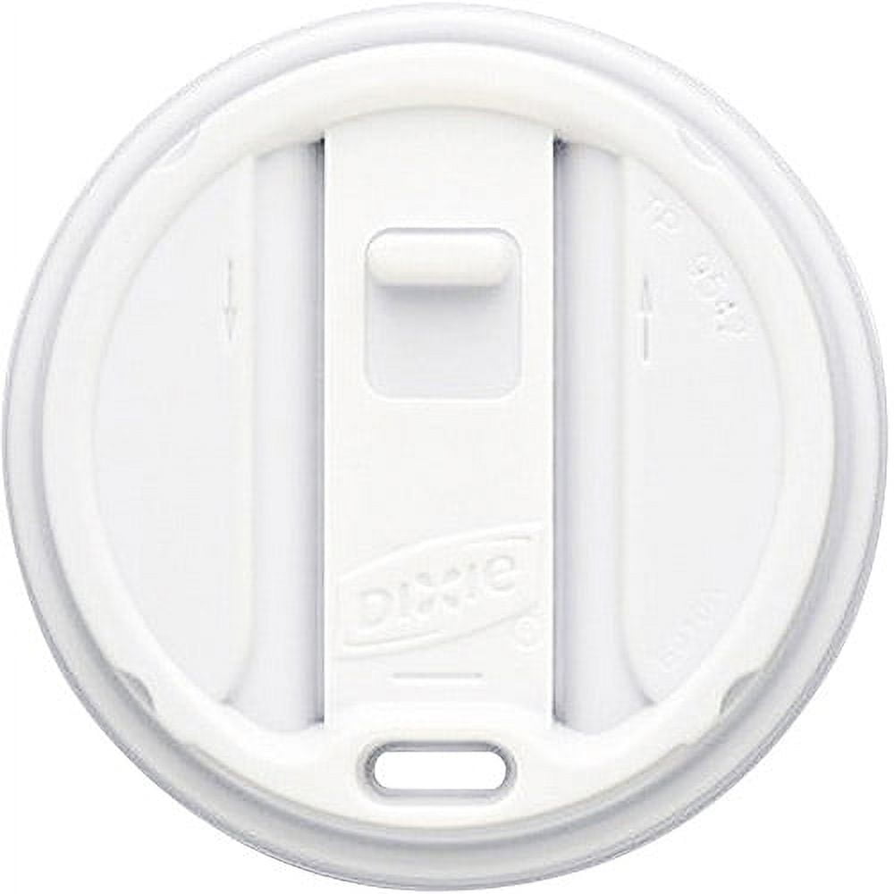 Dixie Smart Top Reclosable Lids for 12 & 16 oz Hot/Cold Drink Cups ...
