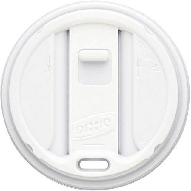 Dixie Smart Top Reclosable Lids for 12 & 16 oz Hot/Cold Drink Cups ...
