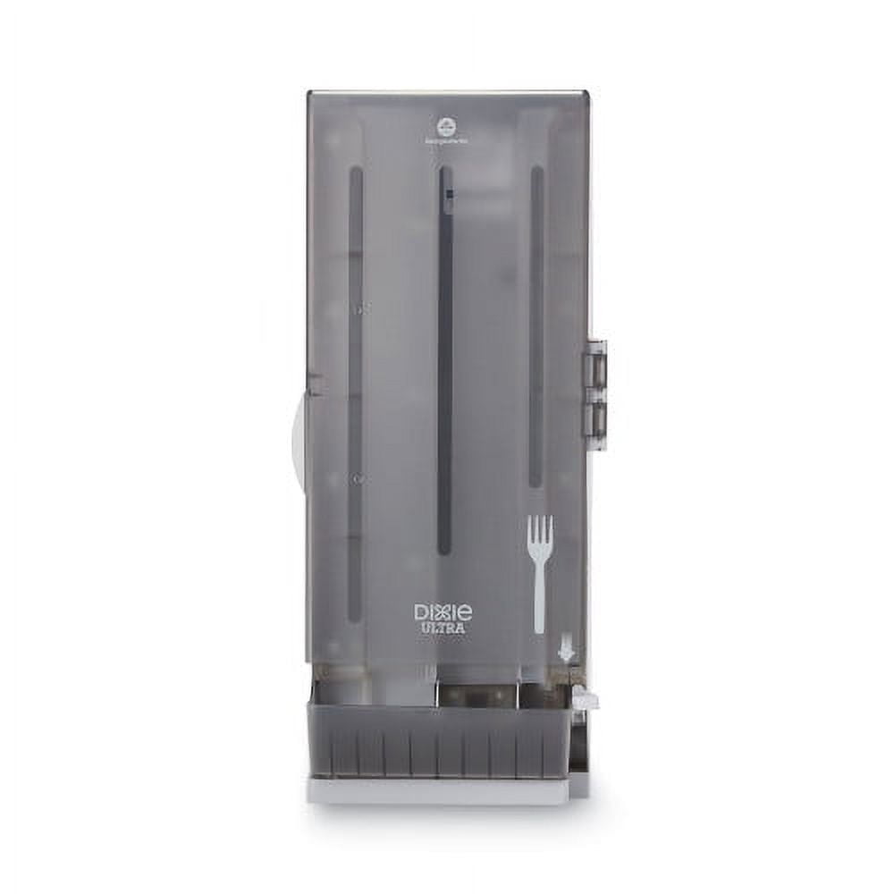 Dixie SmartStock Utensil Dispenser, Forks, 10 x 8.78 x 24.75, Smoke ...