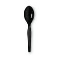 Dixie Plastic Cutlery Heavy Mediumweight Teaspoons Black 1000/Carton ...