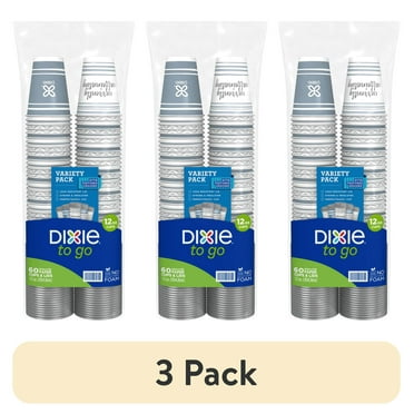 Dixie 3 oz Disposable Paper Bath Cups, Small Size, 200 Count, Easy to ...