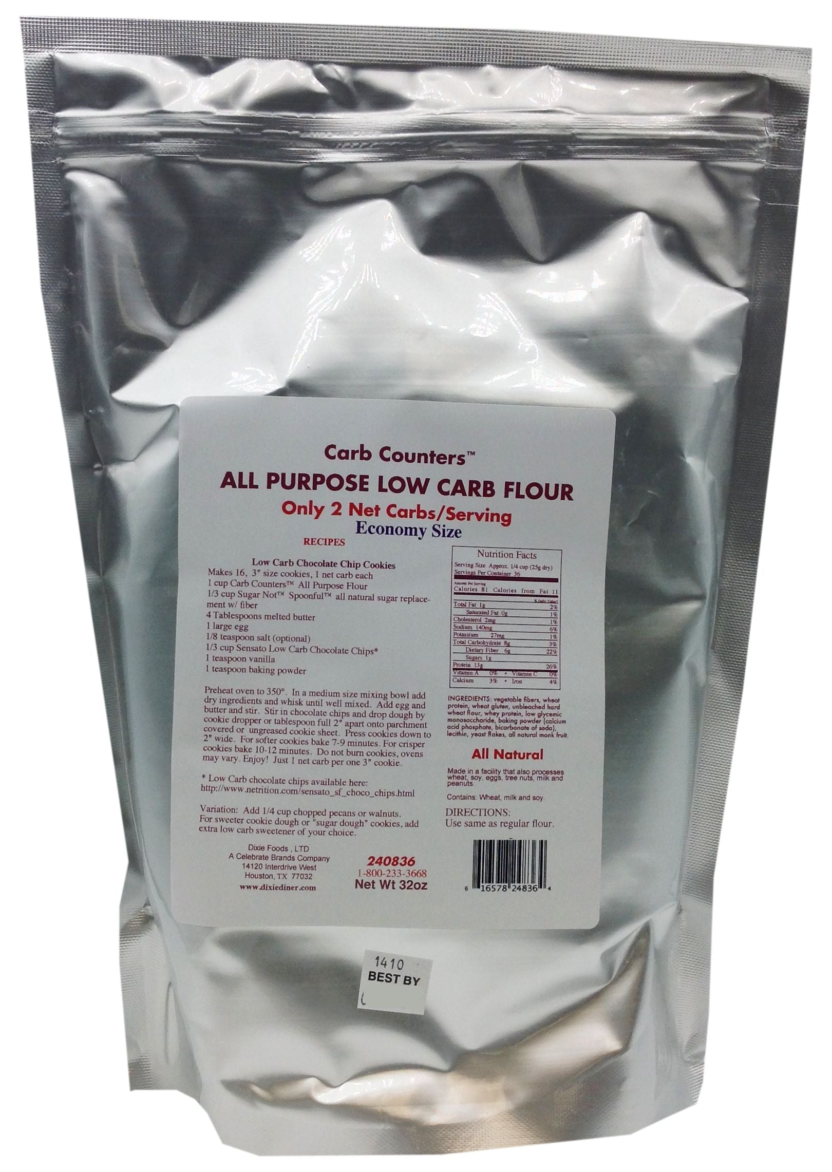 Dixie USA Carb Counters All Purpose Low Carb Flour Size: 32 oz ...
