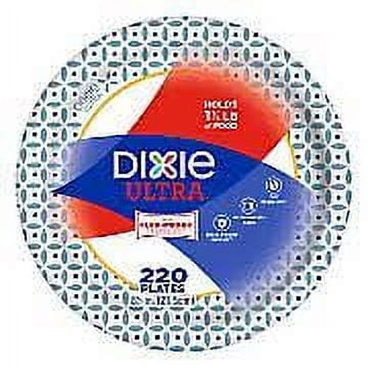 "Dixie Ultra 8.5"" Sturdy Paper Plates, Soak Proof Shield, Cut ...
