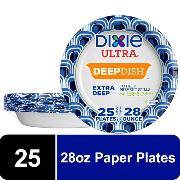 Dixie Plates in Disposable Tableware - Walmart.com