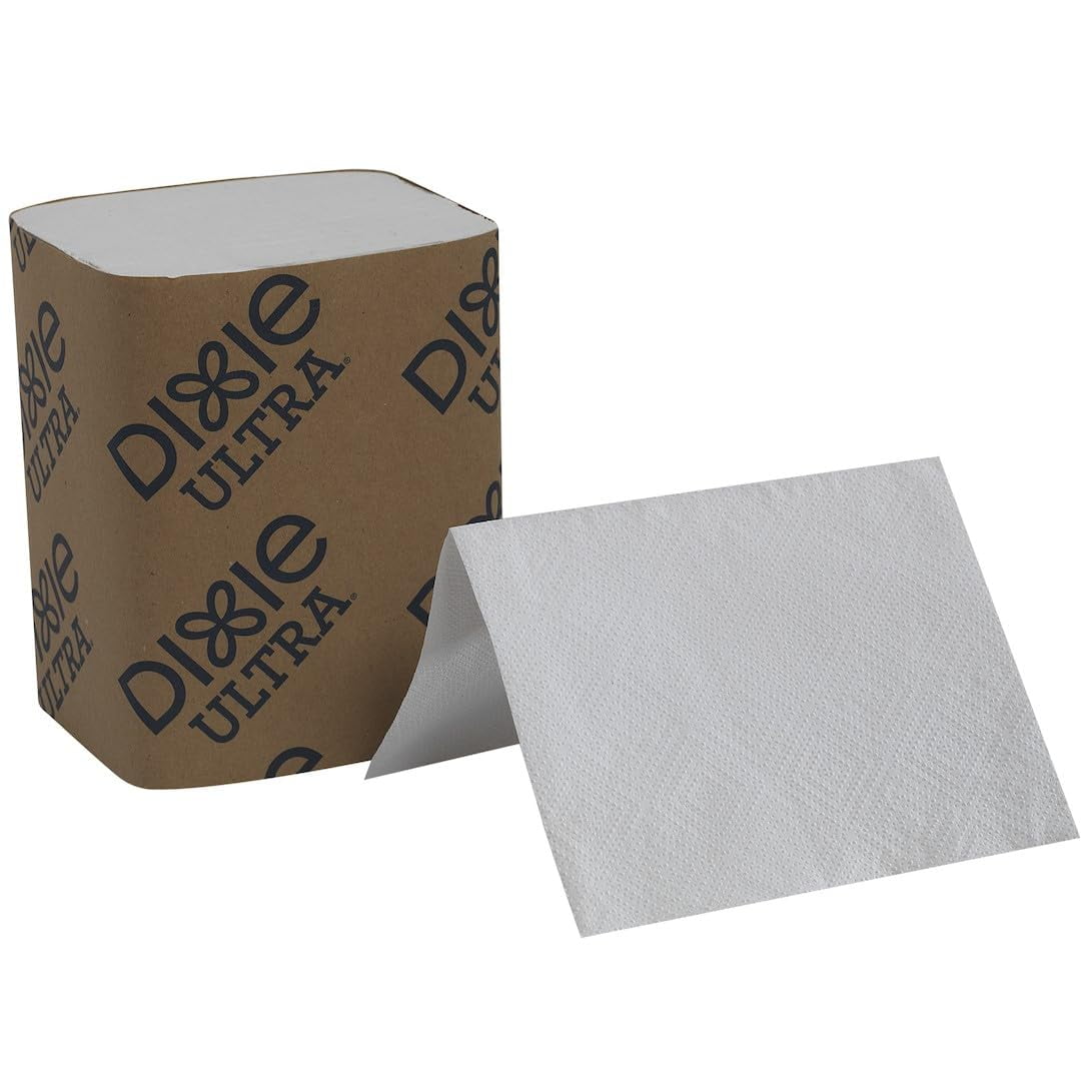 Dixie Ultra Interfold 2-Ply TSF6 Paper Napkin Dispenser Refills By GP PRO, White, 6000 Count ...