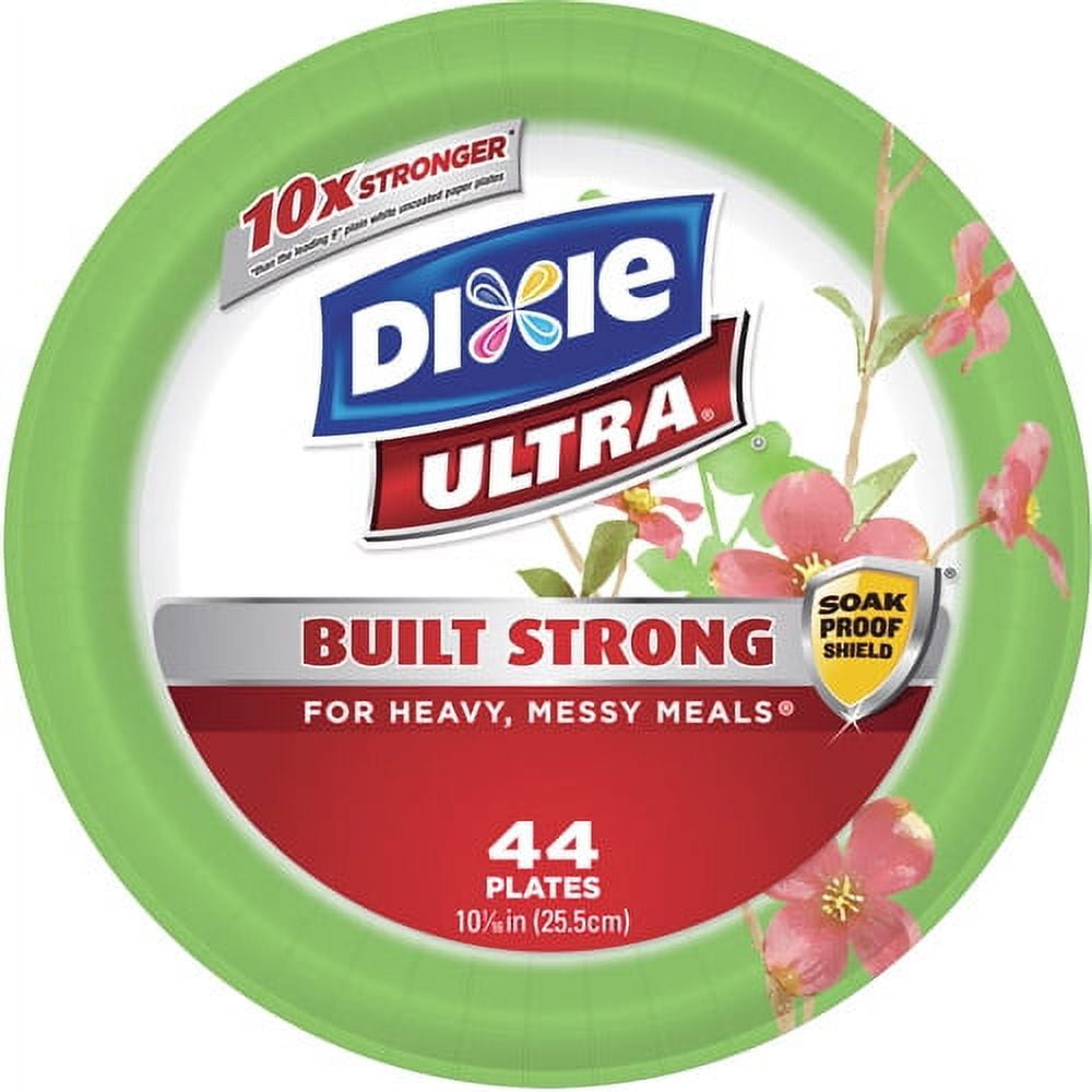 Dixie Ultra Plate 10 1/16", 40 ct - Walmart.com
