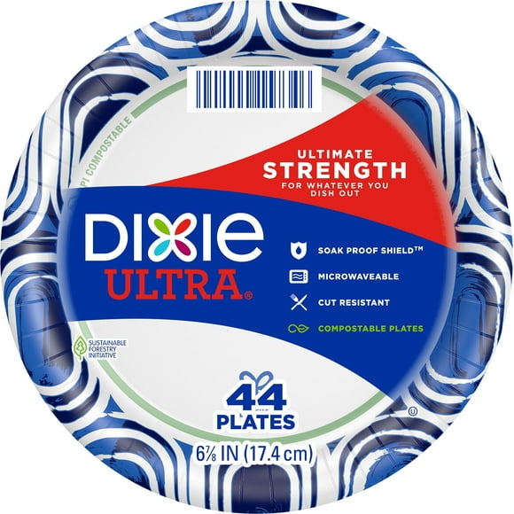 Dixie Plates in Disposable Tableware - Walmart.com