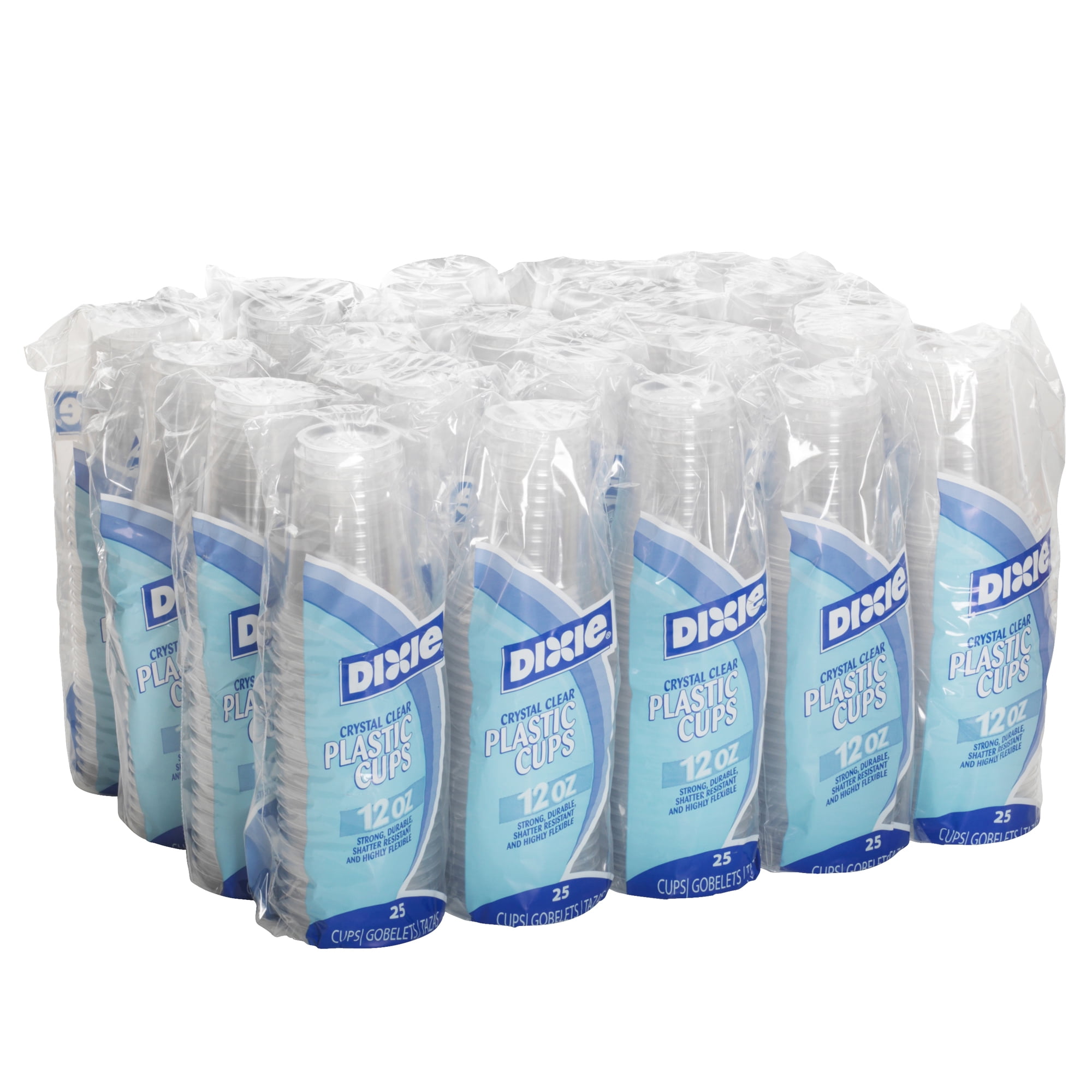 Dixie® (CP12DX) 12 oz. Plastic Cold Cups by GP PRO (Georgia-Pacific ...