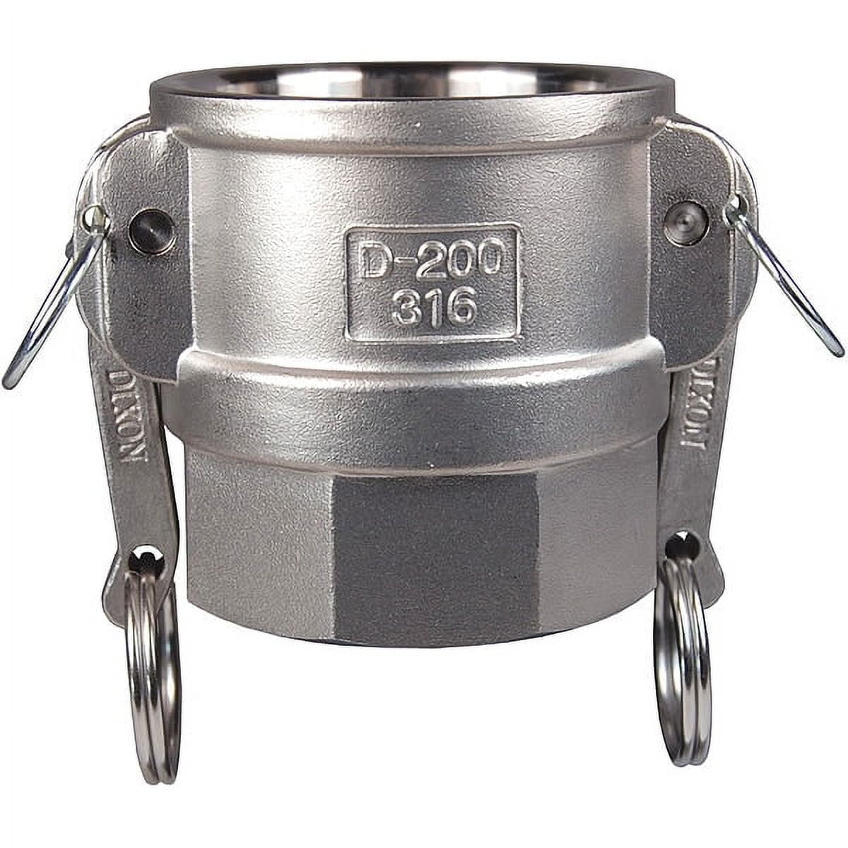 Dixon Cam and Groove Coupling,1/2",316 SS G50-D-SS - Walmart.com