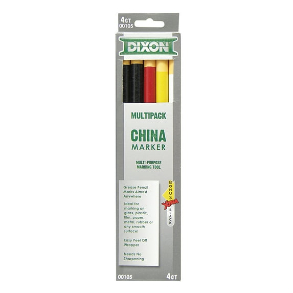 Dixon® China Marker, Multi-purpose Marking Tool, 5 Per Pack, 12 Packs ...