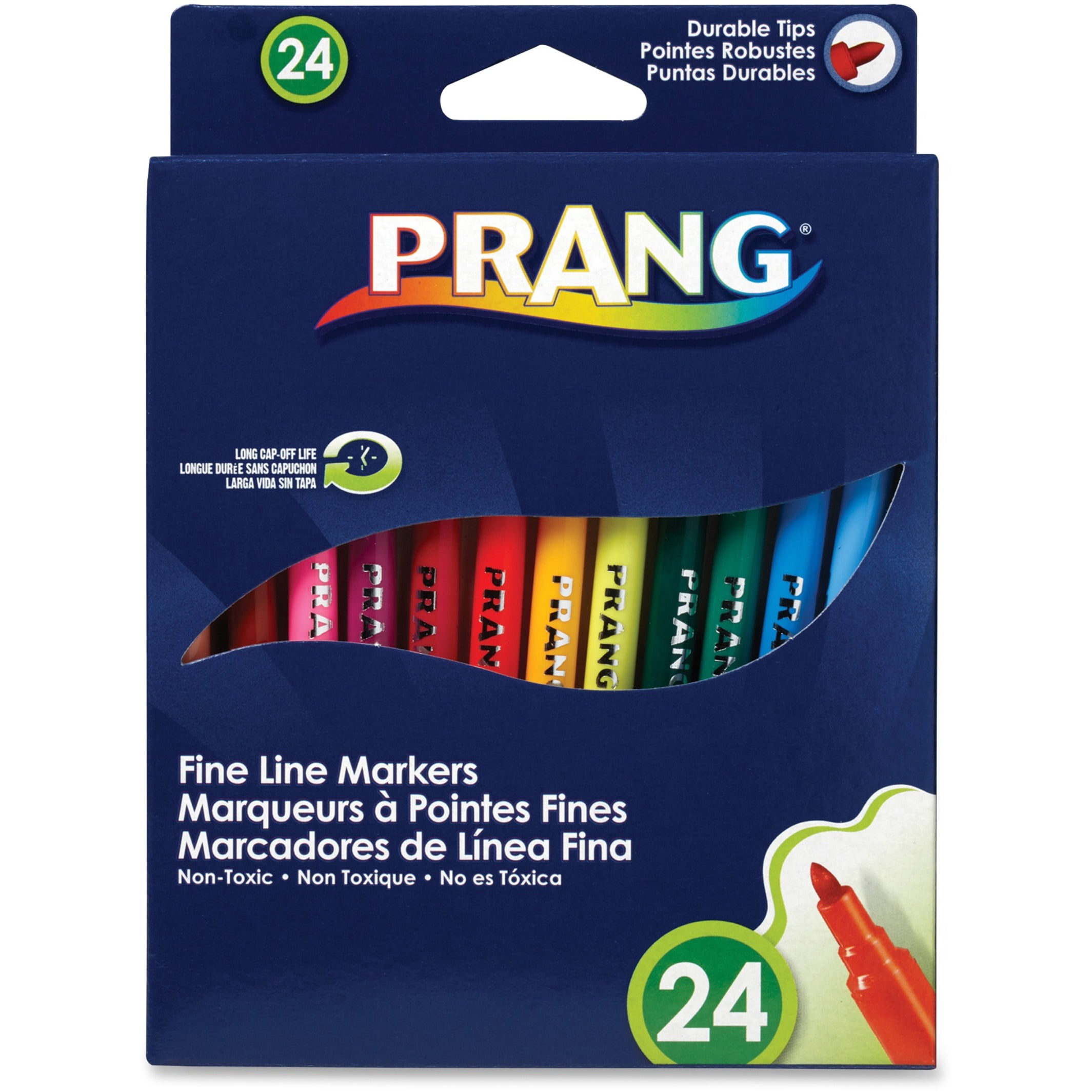 Dixon, DIX80715, Fine Line Markers, 24 / Set - Walmart.com