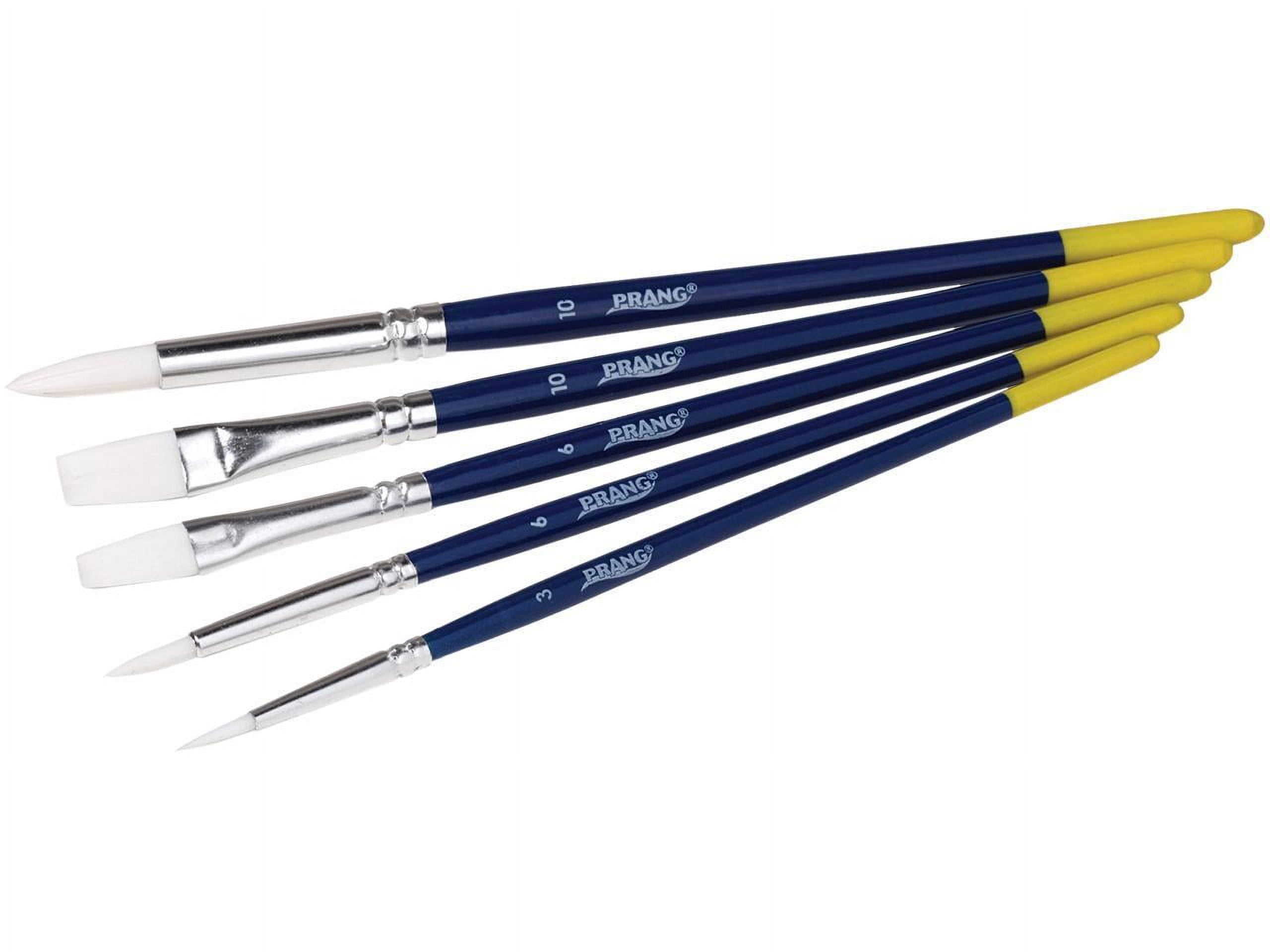 Dixon, DIX94005, Multipurpose Hobby Brush Set, 5 / Set, Red - Walmart.com