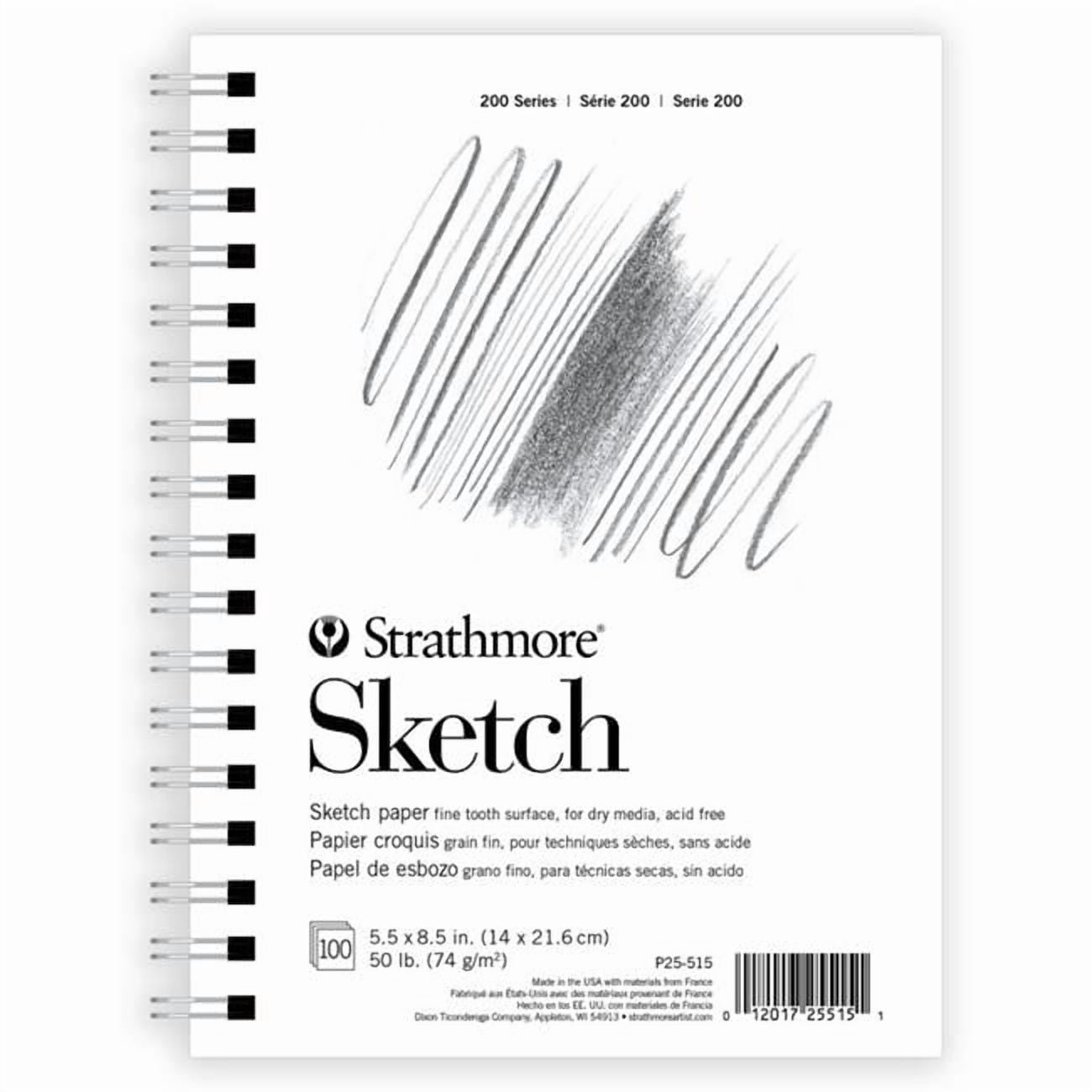 Dixon Fine Art STTP255151-3 5.5 x 8.5 in. Sketch Paper Pad - Pack of 3 ...