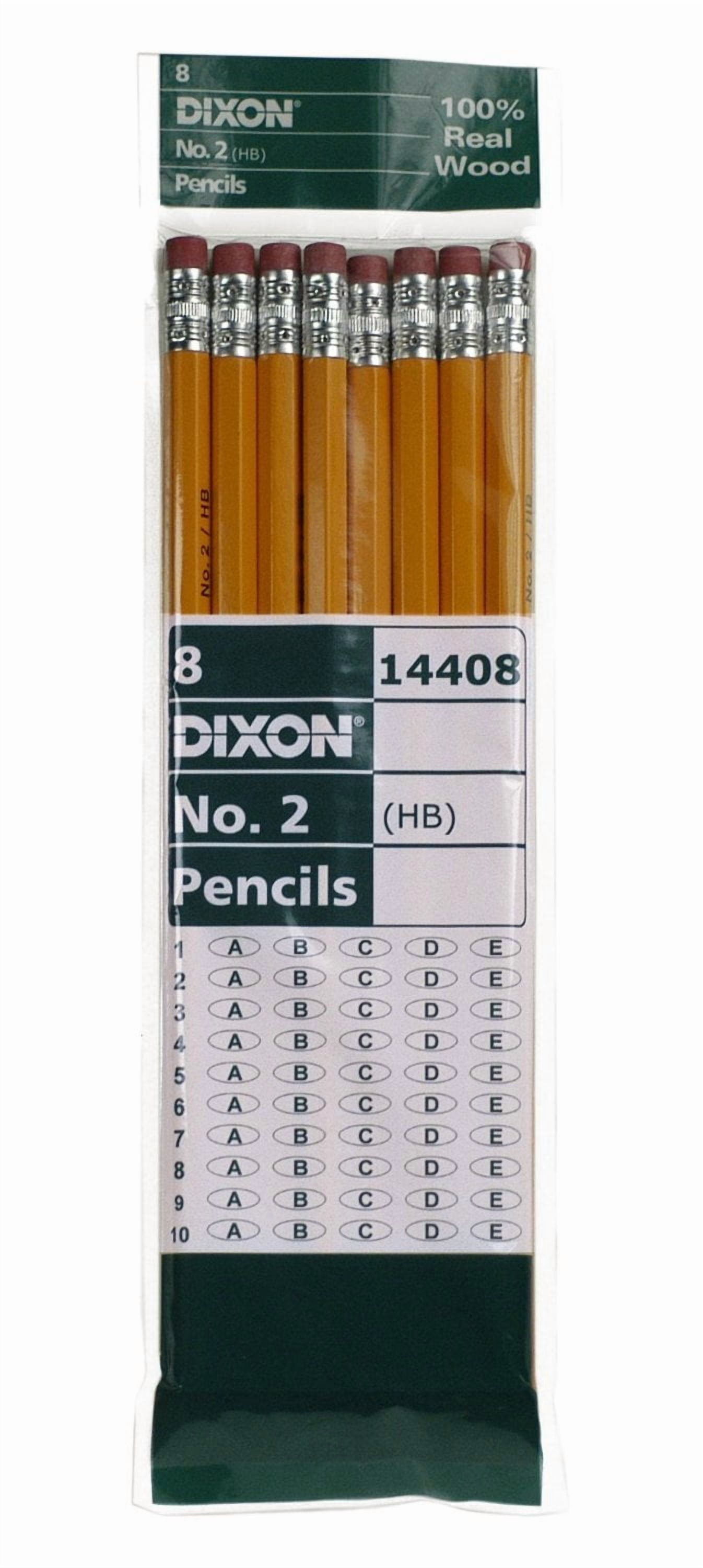 Dixon No. 2 Yellow Pencils, 8-Count (Pack of 48) - Walmart.com