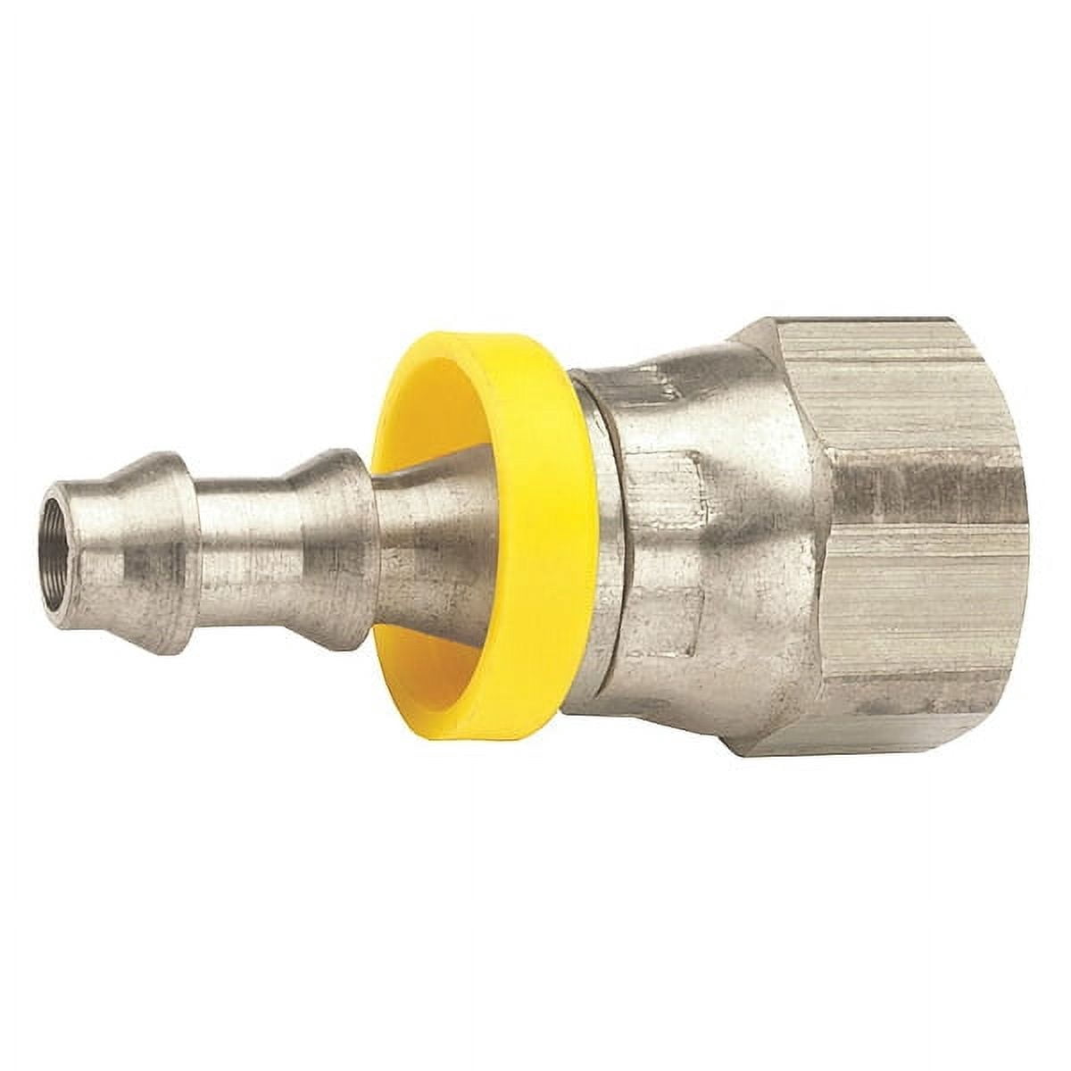 Dixon Push on Hose Fitting,1"x1",BarbxUNF 2881621SS - Walmart.com