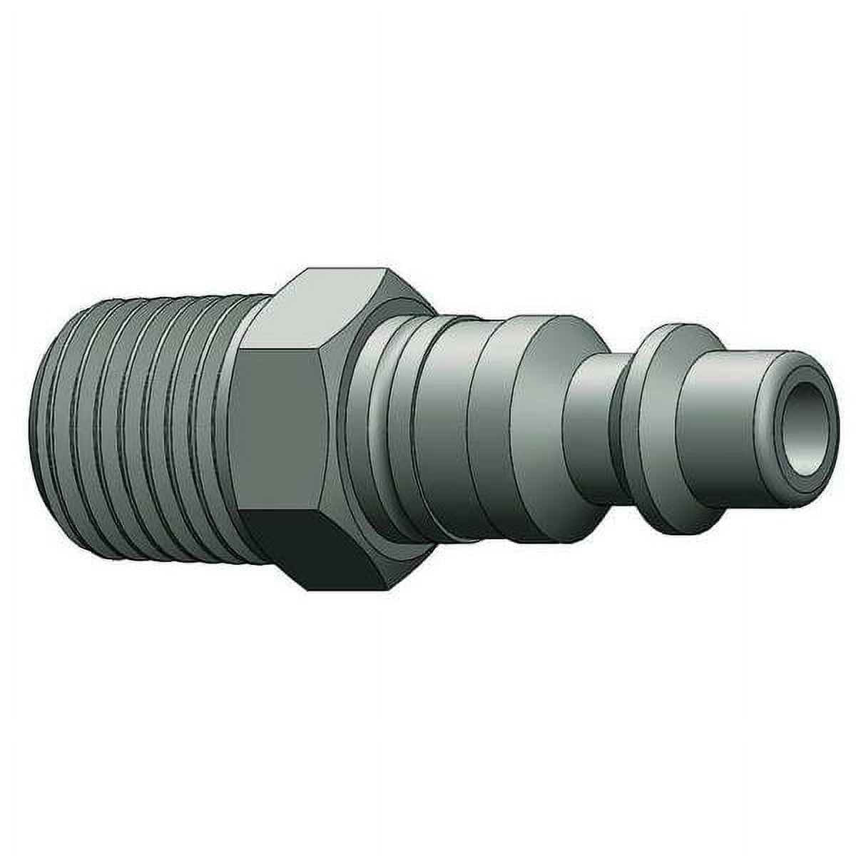 Dixon Quick Connect,Plug,1/4" Body,3/8"-18 D2M3 - Walmart.com