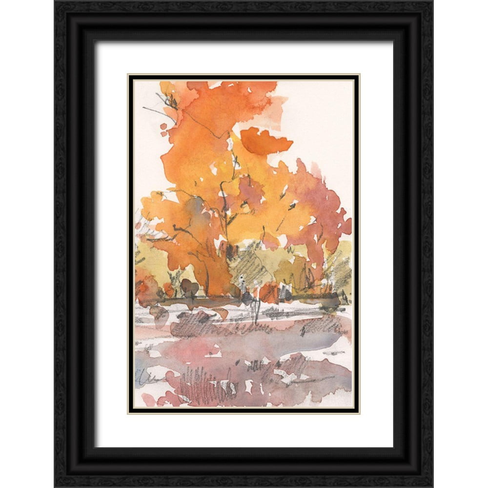 Dixon, Samuel 11x14 Black Ornate Wood Framed with Double Matting Museum ...