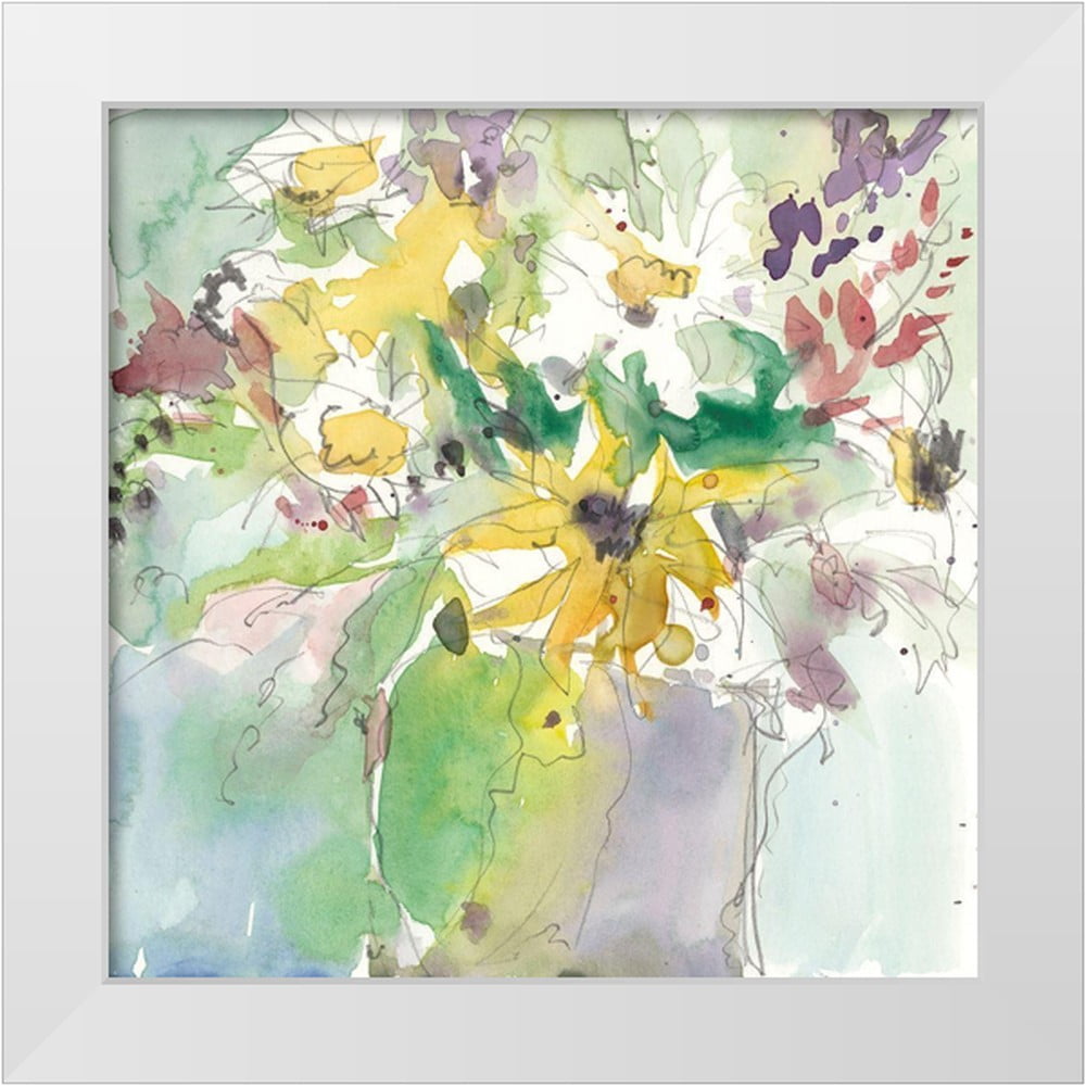 Dixon, Samuel 12x12 White Modern Wood Framed Museum Art Print Titled ...